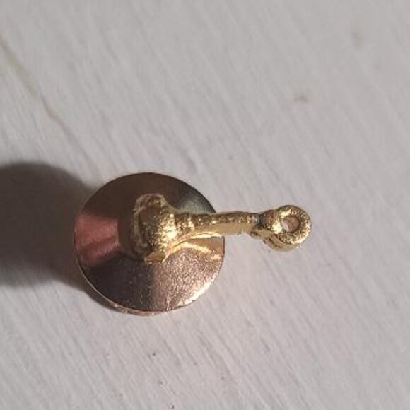 Gold Small Gavel | Accessories | Gold Small Gavel Mallet Vintage Lapel ...